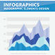 Blue Big Infographic Elements Design Scheme V.5, Infographics ...