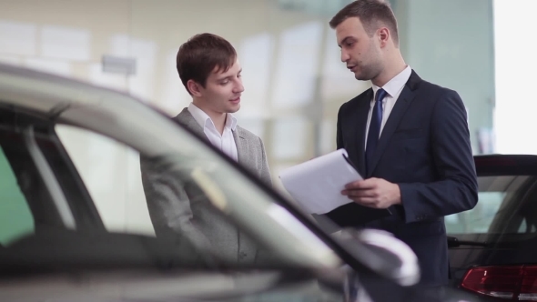 Paperwork Before Buying a Car, Stock Footage | VideoHive
