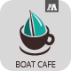 Boat Cafe Logo, Logo Templates | GraphicRiver