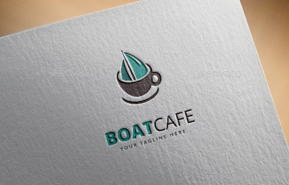 Boat Cafe Logo, Logo Templates | GraphicRiver