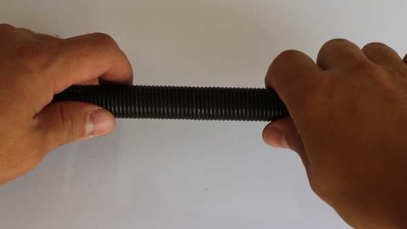 Man Stretches His Arms Spring, Stock Footage | VideoHive