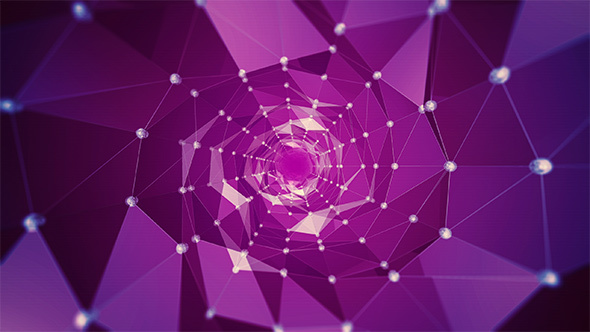 Abstract background - Polygon waves, Motion Graphics | VideoHive