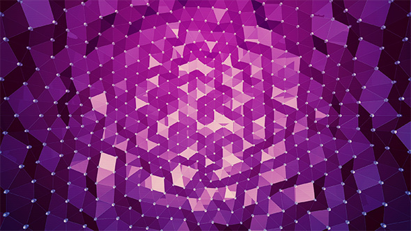 Abstract background - Polygon waves, Motion Graphics | VideoHive