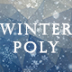 Winter Polygon Backgrounds, Graphics | GraphicRiver