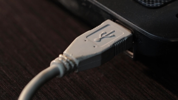 Computer USB Connector Melted By High Temperature, Stock Footage ...