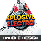 Xplosive Electro Flyer, Print Templates | GraphicRiver