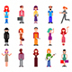 People Icon Set, Vectors | GraphicRiver