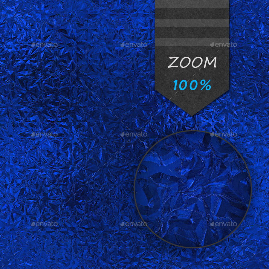 Blue Foil Seamless HD Textures Pack v.2 by MarabuDesign | GraphicRiver