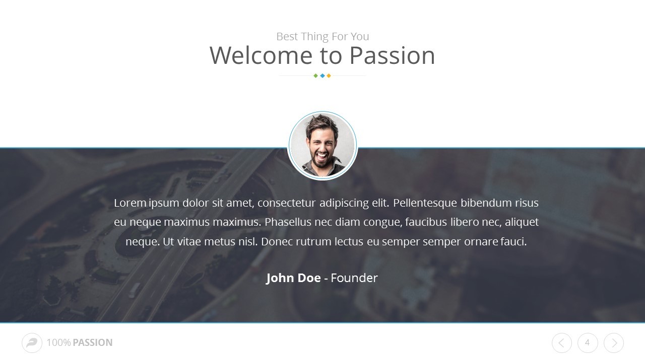 Passion - Business Powerpoint Template, Presentation Templates ...