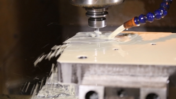 Work Of Modern Programmable Machine, Stock Footage | VideoHive