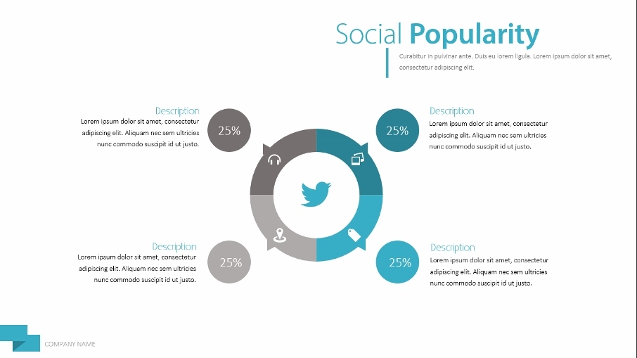 Aqua PowerPoint Template, Presentation Templates | GraphicRiver