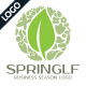 Spring Leaf, Logo Templates | GraphicRiver