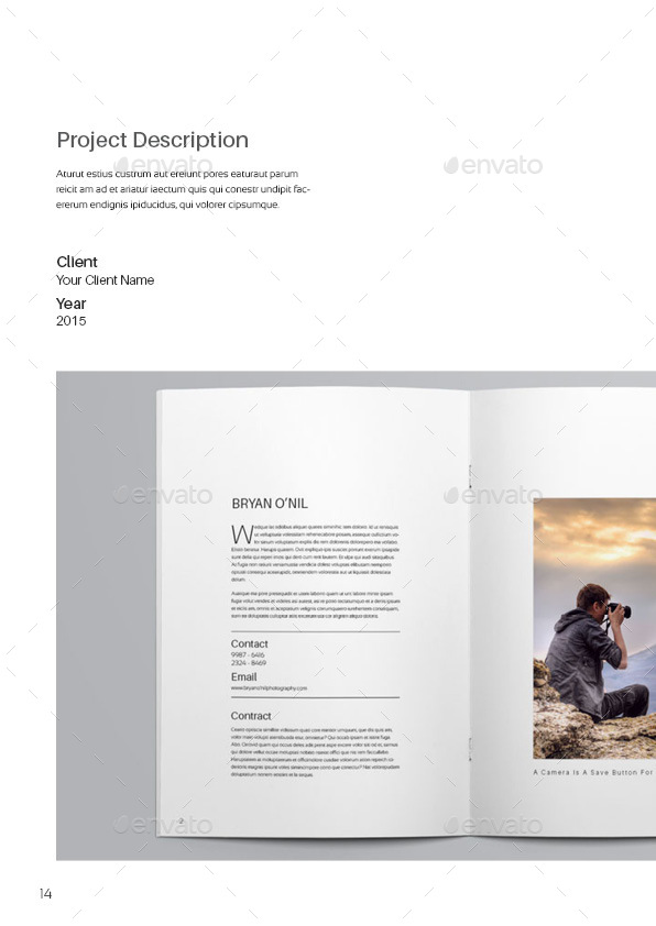 InDesign Portfolio template, Print Templates | GraphicRiver