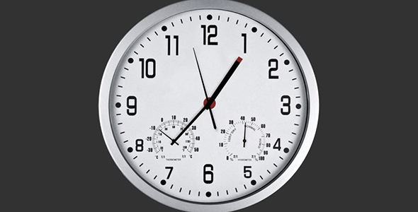 Clock Face With Moving Arrows 1, Motion Graphics | VideoHive