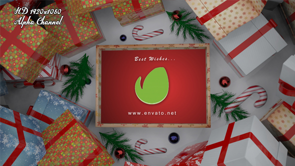 Rain Gift Box Opener by karakos | VideoHive