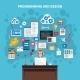 Programming Concept Illustration, Vectors | GraphicRiver