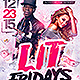 Lit Flyer Template, Print Templates | GraphicRiver