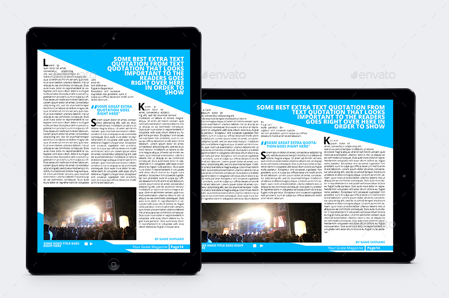 ePublishing iPad / Tablet Magazine Bundle, ePublishing | GraphicRiver