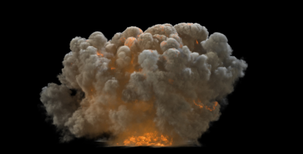 Large Ground Explosion 2, Motion Graphics | VideoHive