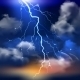 Lightning Background Illustration, Vectors | GraphicRiver