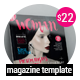 Woman Magazine Template, Print Templates | GraphicRiver