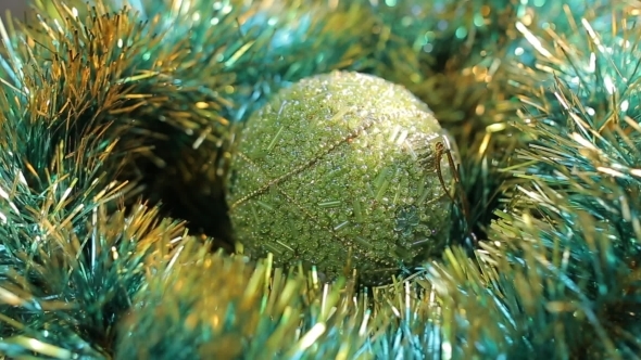 Christmas Decorations, Rotation, Stock Footage | VideoHive