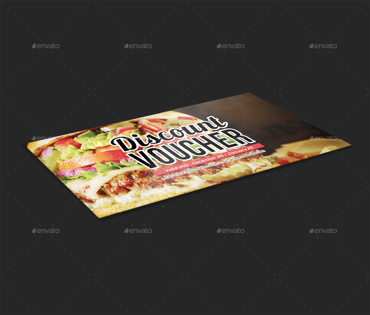 Discount Voucher Template, Print Templates | GraphicRiver