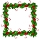 Holly Christmas Frame , Vectors | GraphicRiver