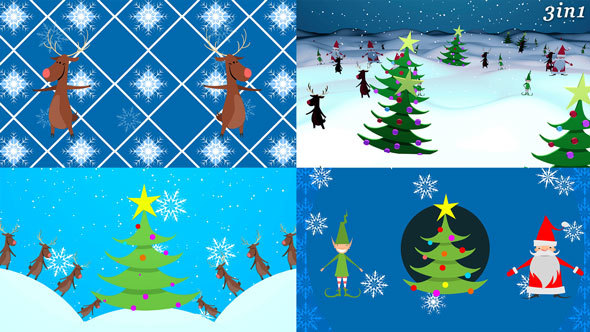 Children's New Year (3-Pack), Motion Graphics | VideoHive