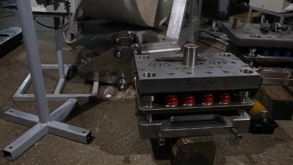 Prefabricated Manufacturing Punches, Stock Footage | VideoHive