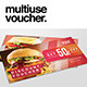 Multi use Voucher, Print Templates | GraphicRiver