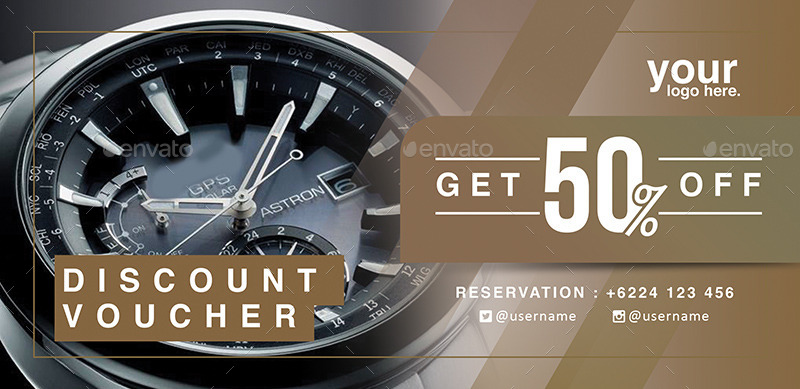 Multi use Voucher, Print Templates | GraphicRiver