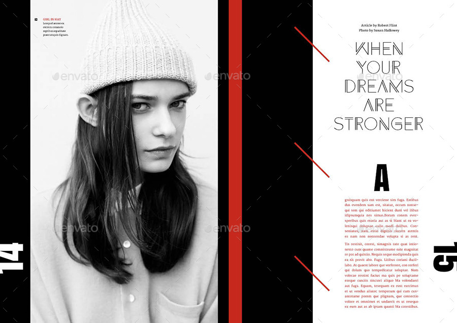 Minimal Magazine by -BeCreative- | GraphicRiver