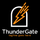 Thunder Gate Logo, Logo Templates | GraphicRiver