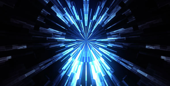 Tech Blocks Blinking, Motion Graphics | VideoHive