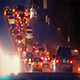 Dramatic Scene Of Traffic In Heavy Rain, Stock Footage | VideoHive