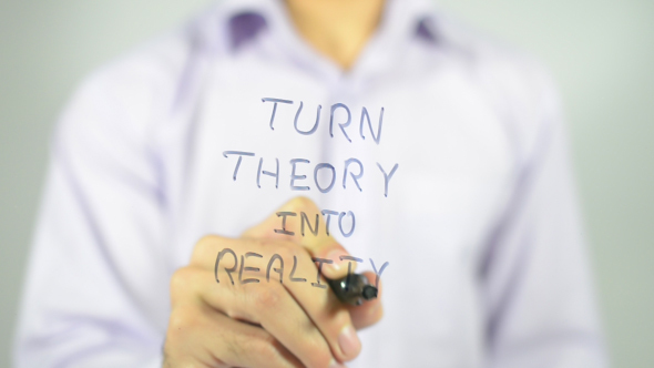 Turn Theory Into Reality, Stock Footage | VideoHive
