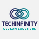 Tech Infinity Logo, Logo Templates | GraphicRiver