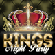 Kings Night Party Flyer, Print Templates | GraphicRiver