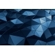 Abstract 3D Rendering Of Low Poly Blue Surface., Graphics | GraphicRiver