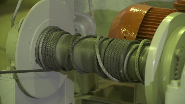 Rope Winding Around Spool, Stock Footage | VideoHive