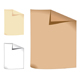 Three sheets of paper, Vectors | GraphicRiver