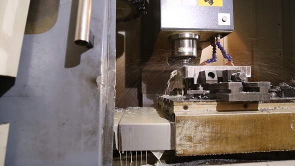 Work Of Modern Programmable Machine, Stock Footage | VideoHive