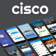 Material App UI Design - Cisco, Web Elements | GraphicRiver
