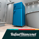 Appliance Two Doors Fridge Surface Design Mock-Up - 1 by rafaelblanco00