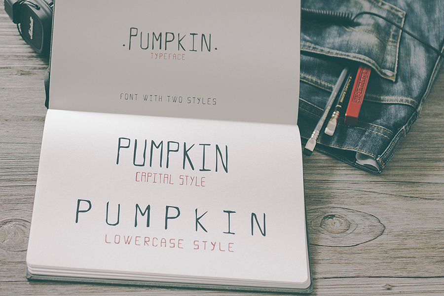 Pumpkin Script Typeface, Fonts | GraphicRiver