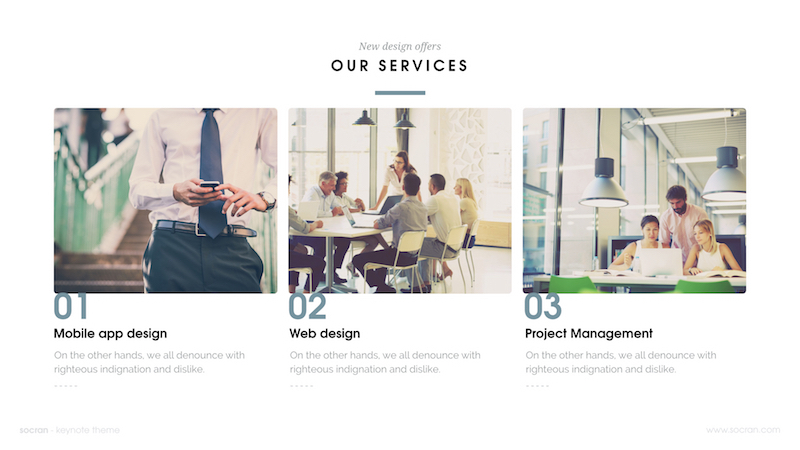 SOCRAN - Clean & Modern Keynote Template, Presentation Templates ...