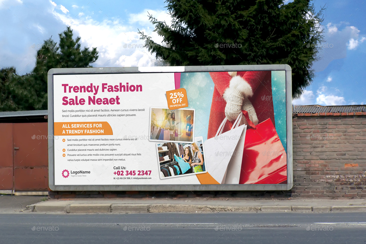 Billboard Signage Design v2 by Jbn-Comilla | GraphicRiver