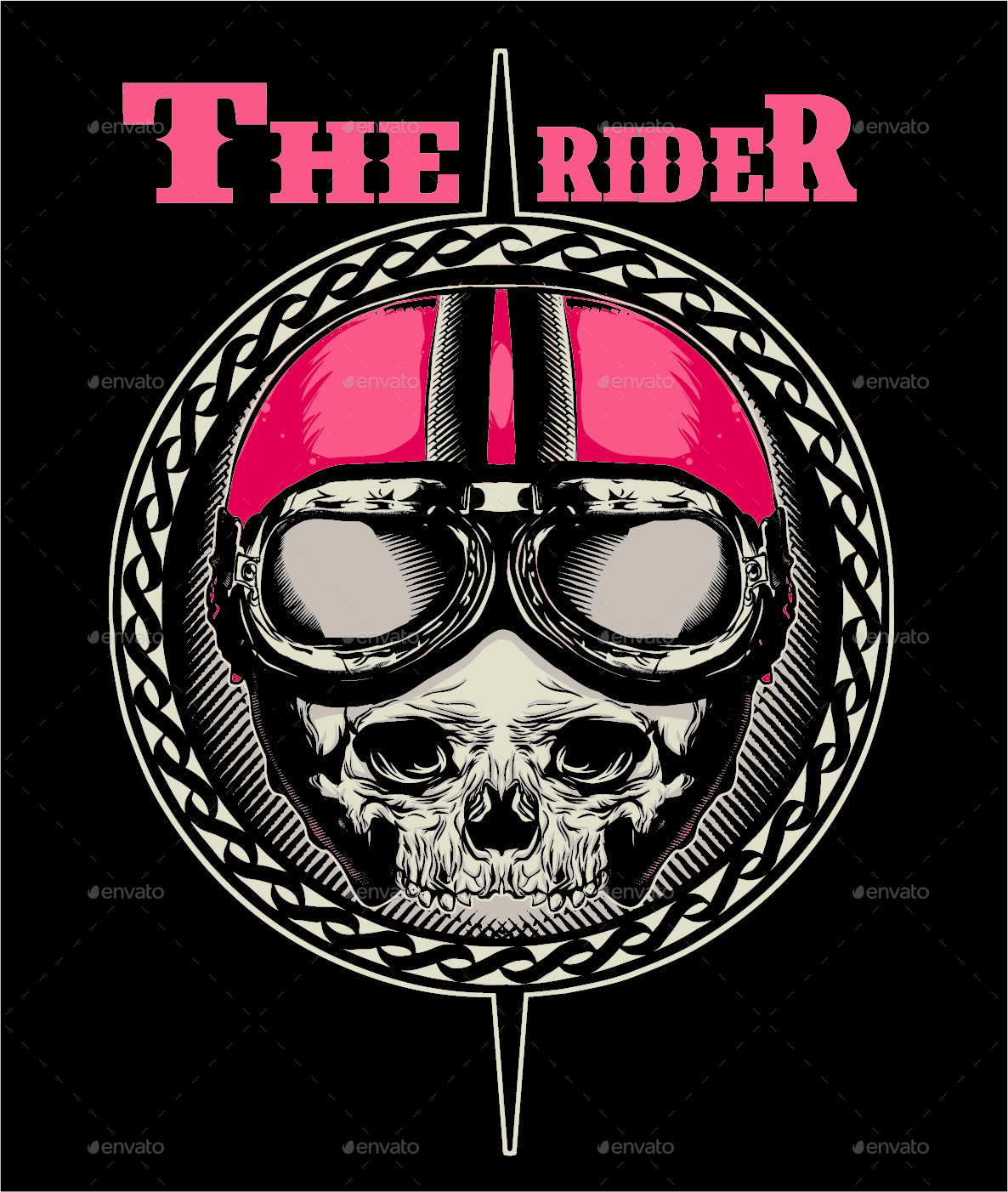 The Rider T-shirt Design, T-Shirts | GraphicRiver