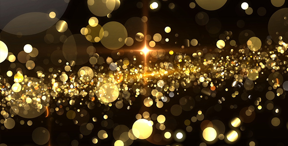 Yellow Particles Background II , Motion Graphics | VideoHive